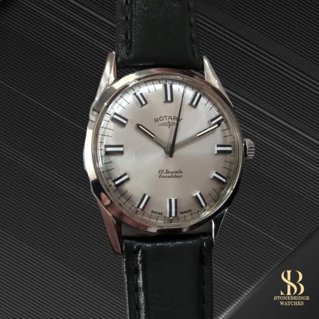 Vintage Rotary Incabloc At Stonebridge Watches